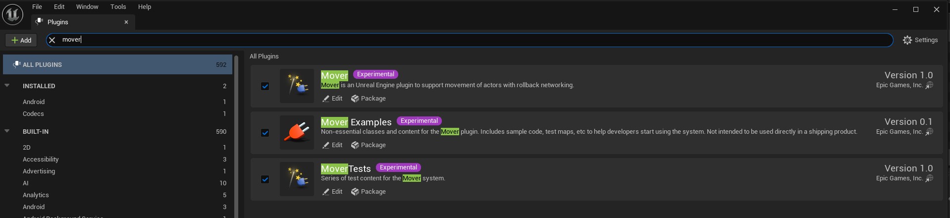 Mover In Unreal Engine 54 Devtricks