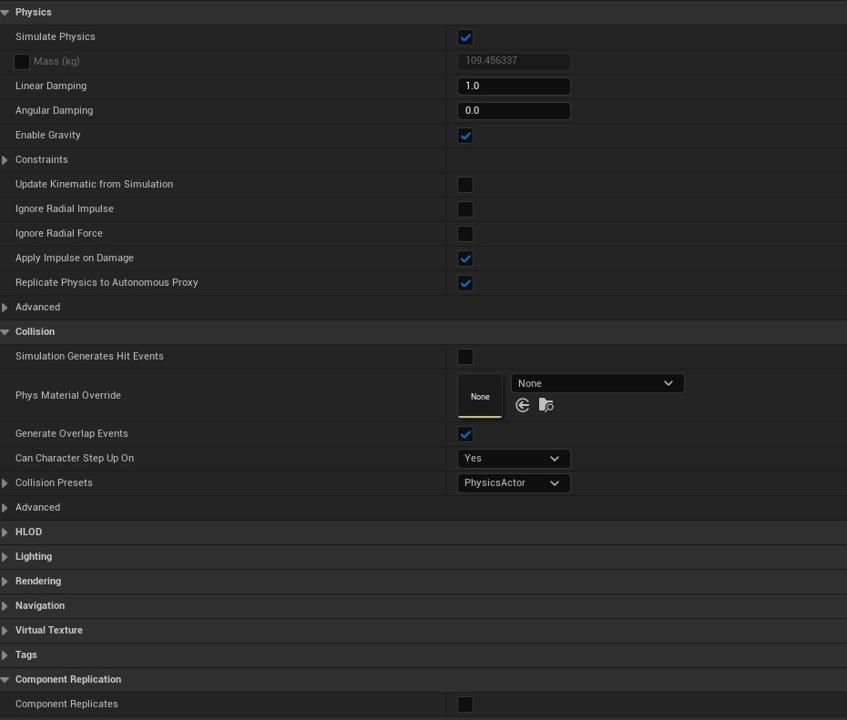 Networked Physics and UNetworkPhysicsComponent in Unreal Engine 5.4 - Devtricks